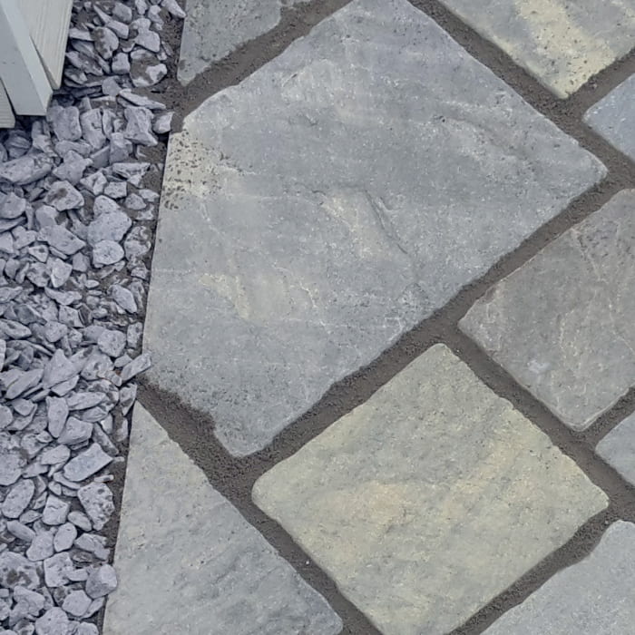 NATURAL STONE CALIBRATED PATIO KIT (AGED TWILIGHT BLEND) – Buildland