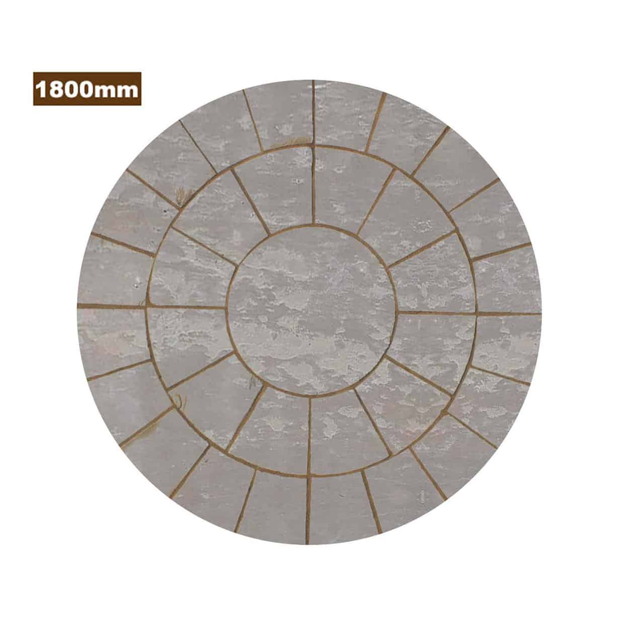 NATURAL STONE CIRCLE (GREY) (1800MM) EACH – Buildland Ltd