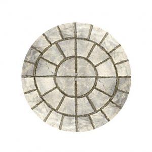 Weathered Buff Patio Circle - UK Bricks, Timber, Pavers, and Building ...