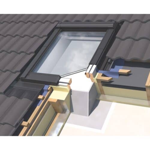 Keylite Tile Flashing 980 X 550 X 45mm - UK Bricks, Timber, Pavers, and ...