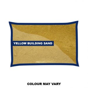 Yellow Building Sand Poly Bag - UK Bricks, Timber, Pavers, and Building ...