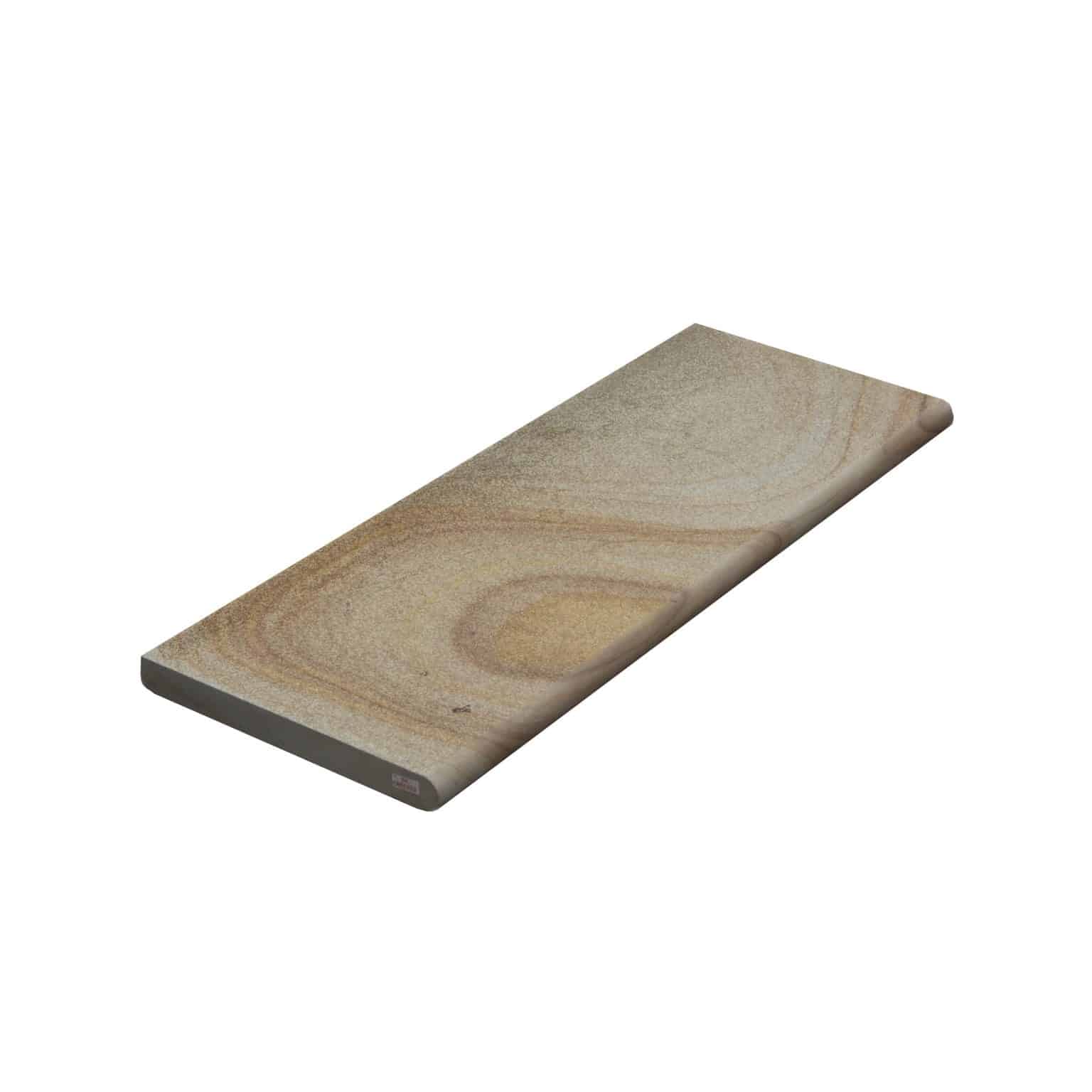 NATURAL STONE BULLNOSE STEP (SUNRISE) (1000 X 350 X 40MM) EACH ...