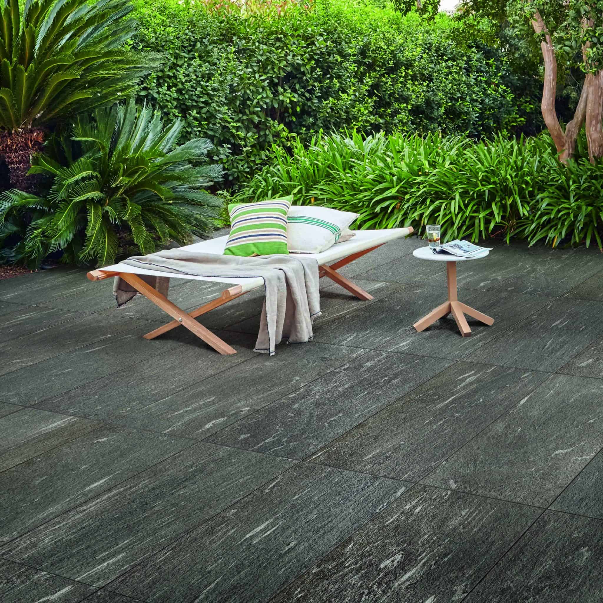 ELEGANTE QUARTZ TILE ANTHRACITE 1200 X 400 X 20MM EACH Buildland Ltd