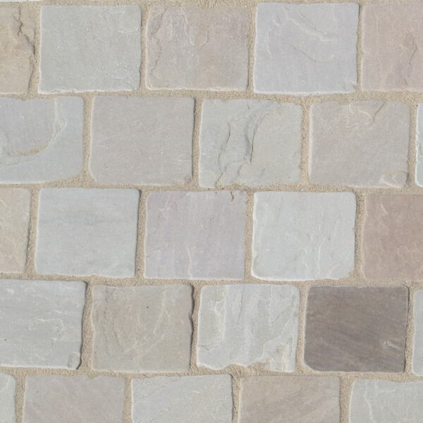 Age Old Tumbled Sett Forest Blend 140 X 140 X 22mm +/- UK Bricks ...