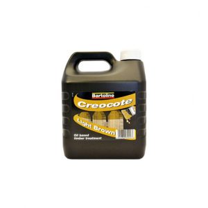 Creocote Light Brown 4Lt - UK Bricks, Timber, Pavers, and Building Supplies
