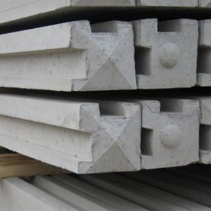 Corner Concrete Post 8Ft - UK Bricks, Timber, Pavers, and Building Supplies