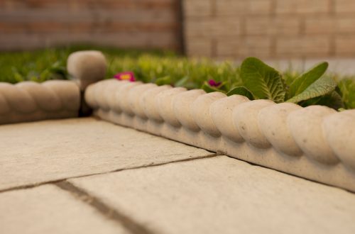 Rope Top Edging Buff 580mm - UK Bricks, Timber, Pavers, and Building ...