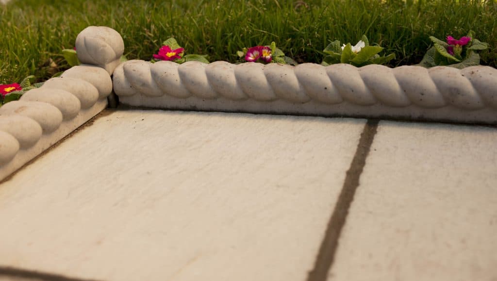Rope Top Edging Buff 580mm - UK Bricks, Timber, Pavers, and Building ...