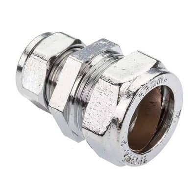 Compression Reducing Coupler Chrome Plated 15 X 22mm - UK Bricks ...