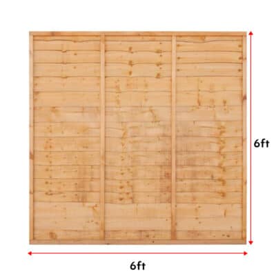 Superior Fence Panels 6Ft X 6Ft - UK Bricks, Timber, Pavers, and ...