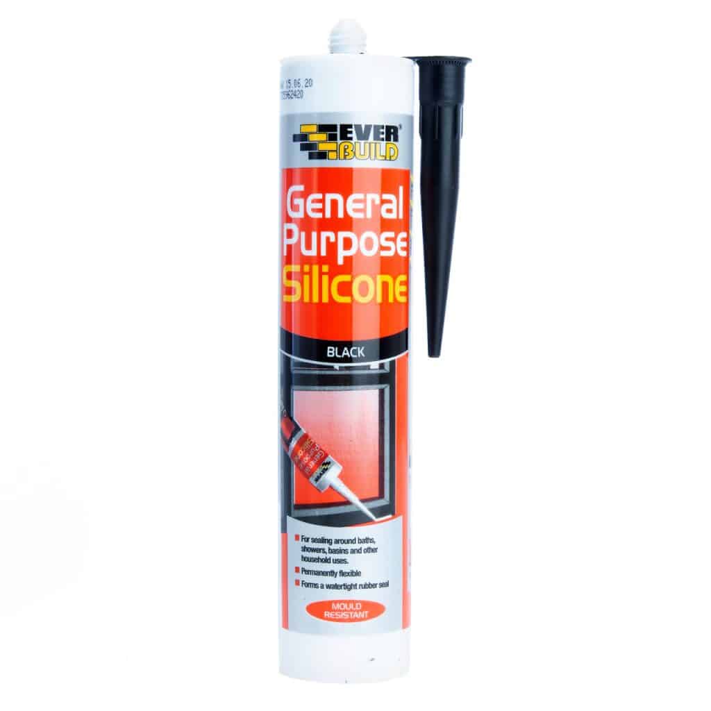 General Purpose Silicone Black 280ml - UK Bricks, Timber, Pavers, and ...
