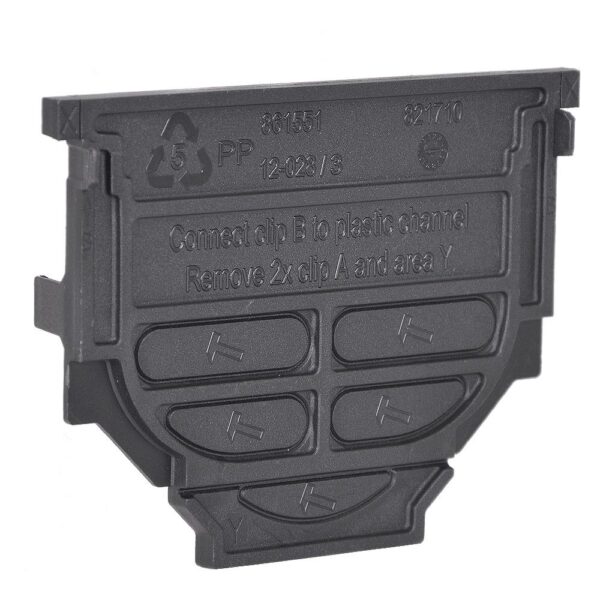 Aco Slotted Hexdrain Closing End Cap - UK Bricks, Timber, Pavers, and ...