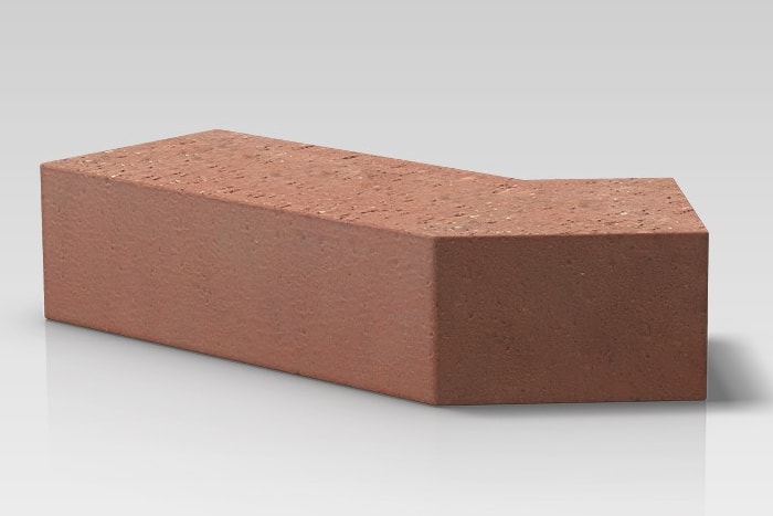 An 2.5 Dog Leg External Angle Red - UK Bricks, Timber, Pavers, and ...