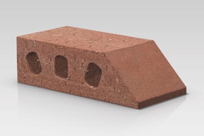 Pl 2.1 Plinth Header Red - UK Bricks, Timber, Pavers, and Building Supplies