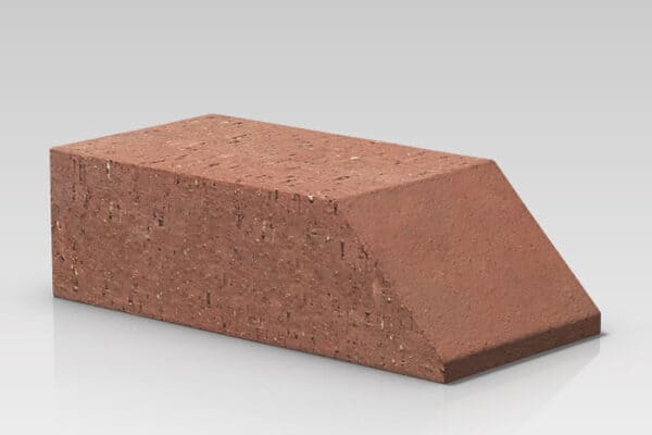 Pl 2.1 Plinth Header Red - UK Bricks, Timber, Pavers, and Building Supplies