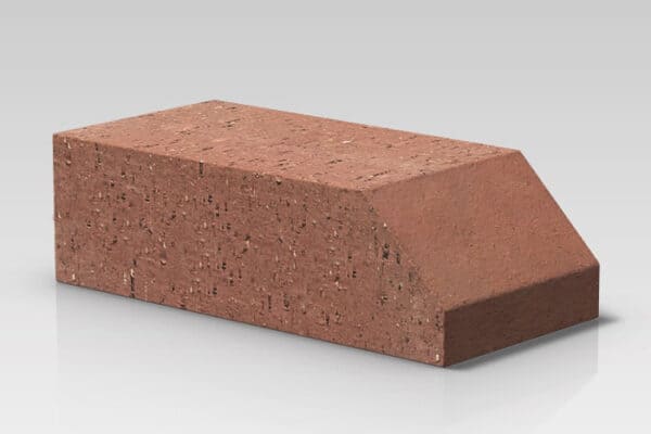 Pl 2.2 Plinth Header Red - UK Bricks, Timber, Pavers, and Building Supplies