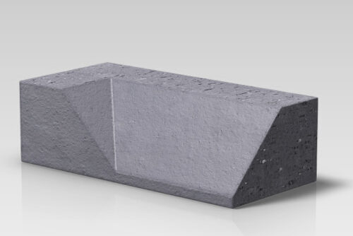 Pl 4.1 Plinth Internal Return Corner Blue Right - UK Bricks, Timber ...