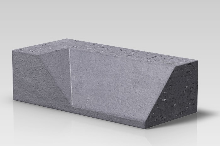 Pl 4.1 Plinth Internal Return Corner Blue Right - UK Bricks, Timber ...