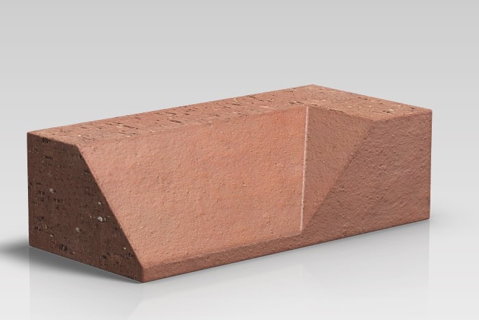 Pl 4.1 Plinth Internal Return Corner Red Left - UK Bricks, Timber ...
