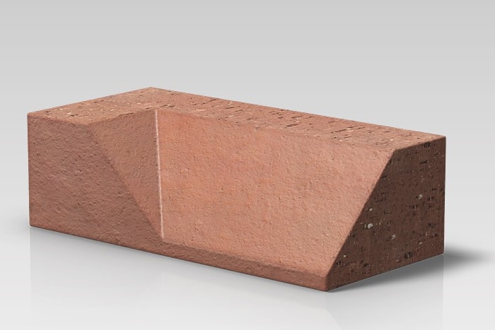 Pl 4.1 Plinth Internal Return Corner Red Right - UK Bricks, Timber ...