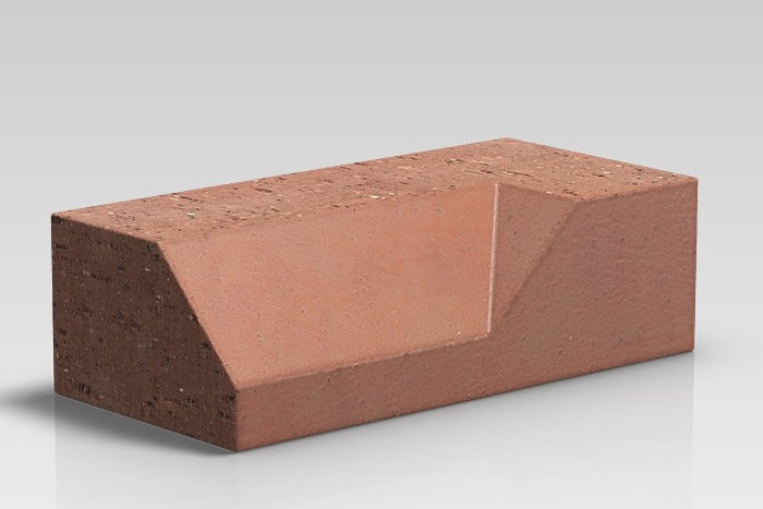 Pl 4.2 Plinth Internal Return Corner Red Left - UK Bricks, Timber ...