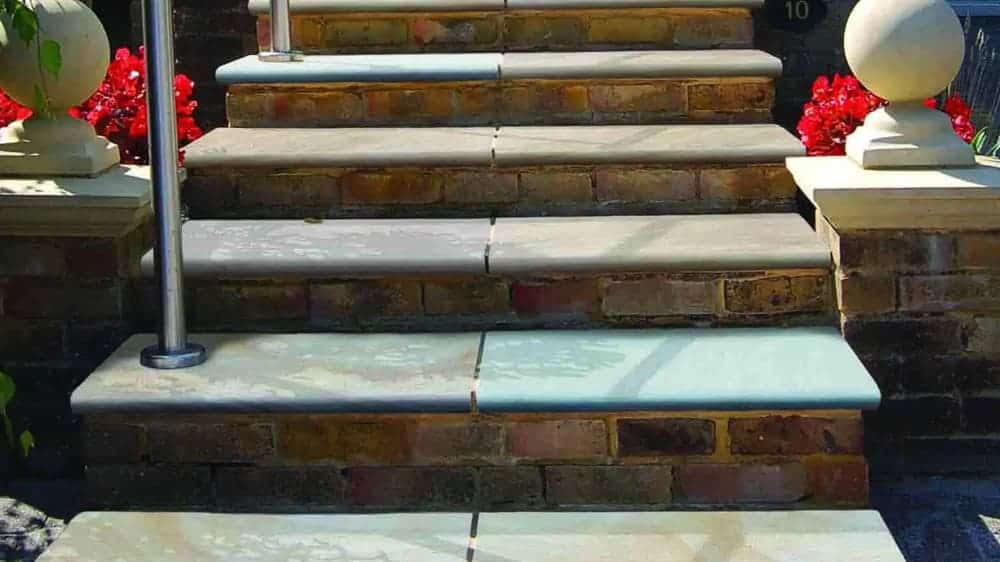 Natural Stone Steps - UK Bricks, Timber, Pavers, and Building Supplies