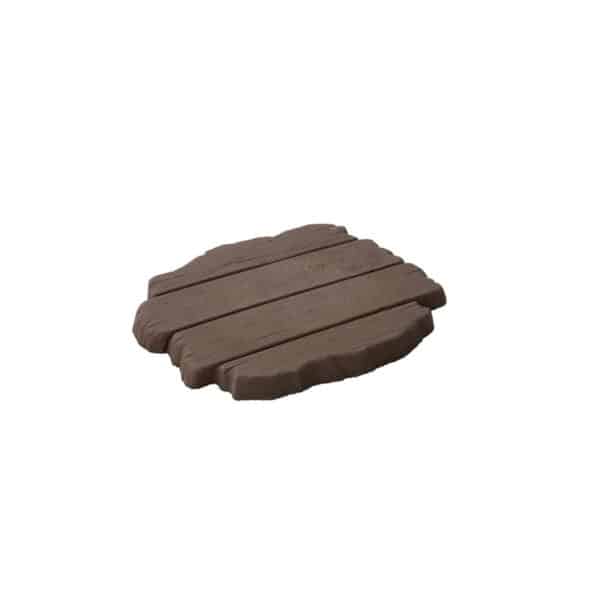 Deckstone Stepping Stone Brown Oak 450mm - UK Bricks, Timber, Pavers ...