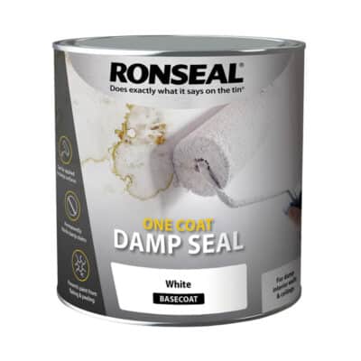 Ronseal Damp Seal White - UK Bricks, Timber, Pavers, and Building Supplies