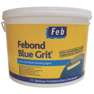 Febond Blue Grit 10L - UK Bricks, Timber, Pavers, and Building Supplies