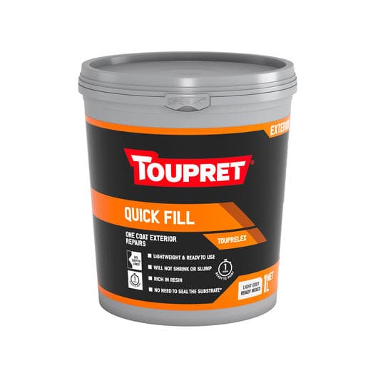 Toupret Quick Fill 1l - UK Bricks, Timber, Pavers, and Building Supplies
