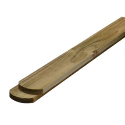 Round Top Picket Pale1200mmx75mmx22mm - UK Bricks, Timber, Pavers, and ...